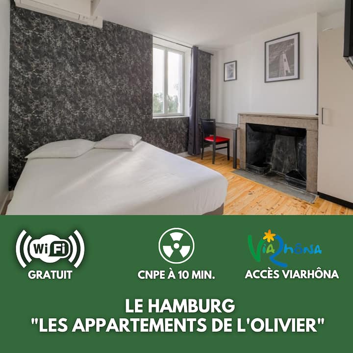 Le Hamburg - "Les Appartements De L'olivier" - Crémieu