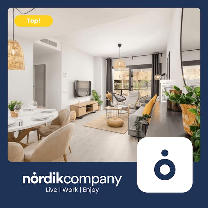 Nordik Apartments Urban - Malagueta "Nusfjord" - Málaga