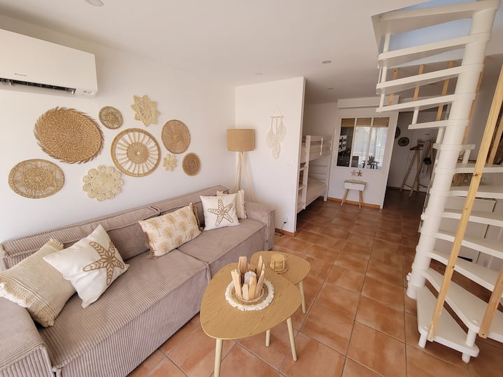 Plage à 50 M Duplex Climatisé Au Calme - Les Issambres