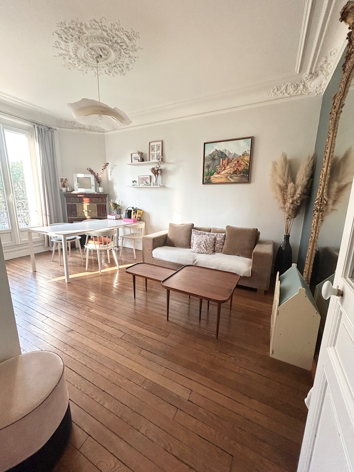 Bel Appartement T3 Face Mairie (66m2) - Asnières-sur-Seine