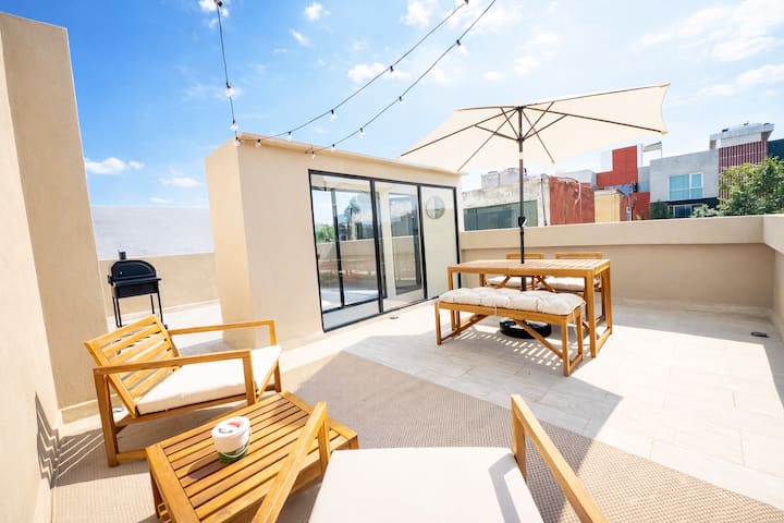 “El Nido” Penthouse En La Roma Norte - Mexico