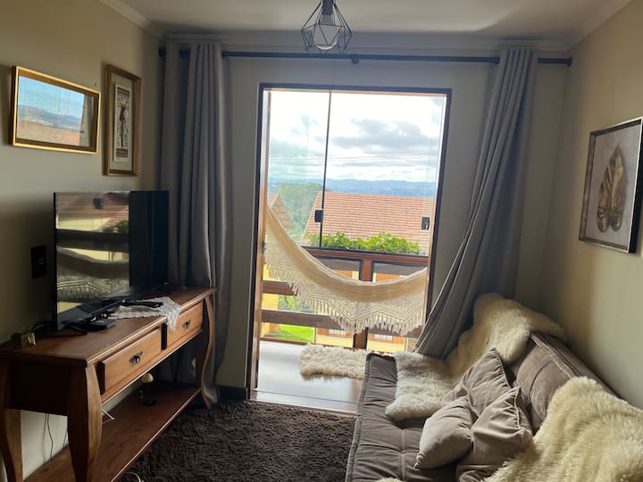 Cond. Alto Da Boa Vista - Apartamento Aconchegante - Campos do Jordão