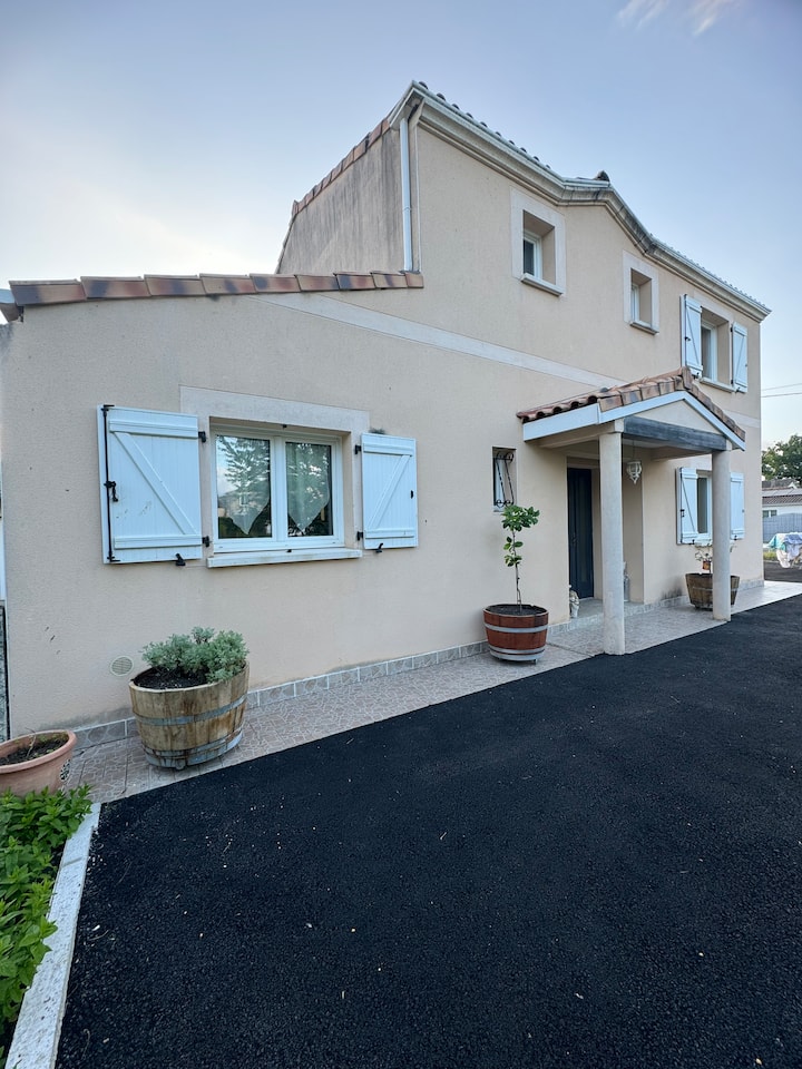 Maison Jardin Proche Lac & Autoroute - Libourne