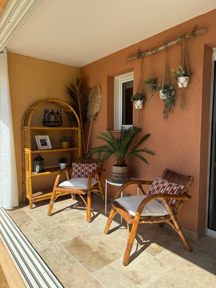 Le Sunset - Appartement 4 Pers Vue Mer Piscine - Les Issambres