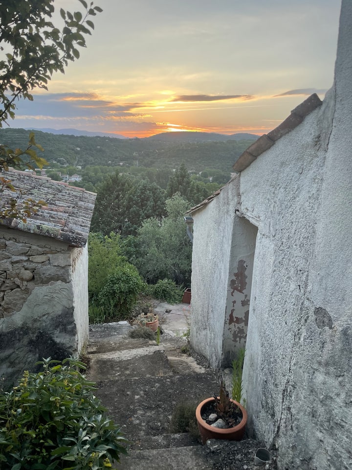 Maison Avec Jardin Et Vue Sur La Montage - Bédarieux