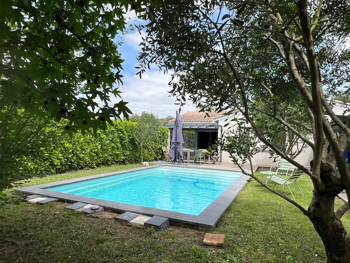 Maison 4 Chambres Piscine.parking Et Jardin Clos - Bergerac