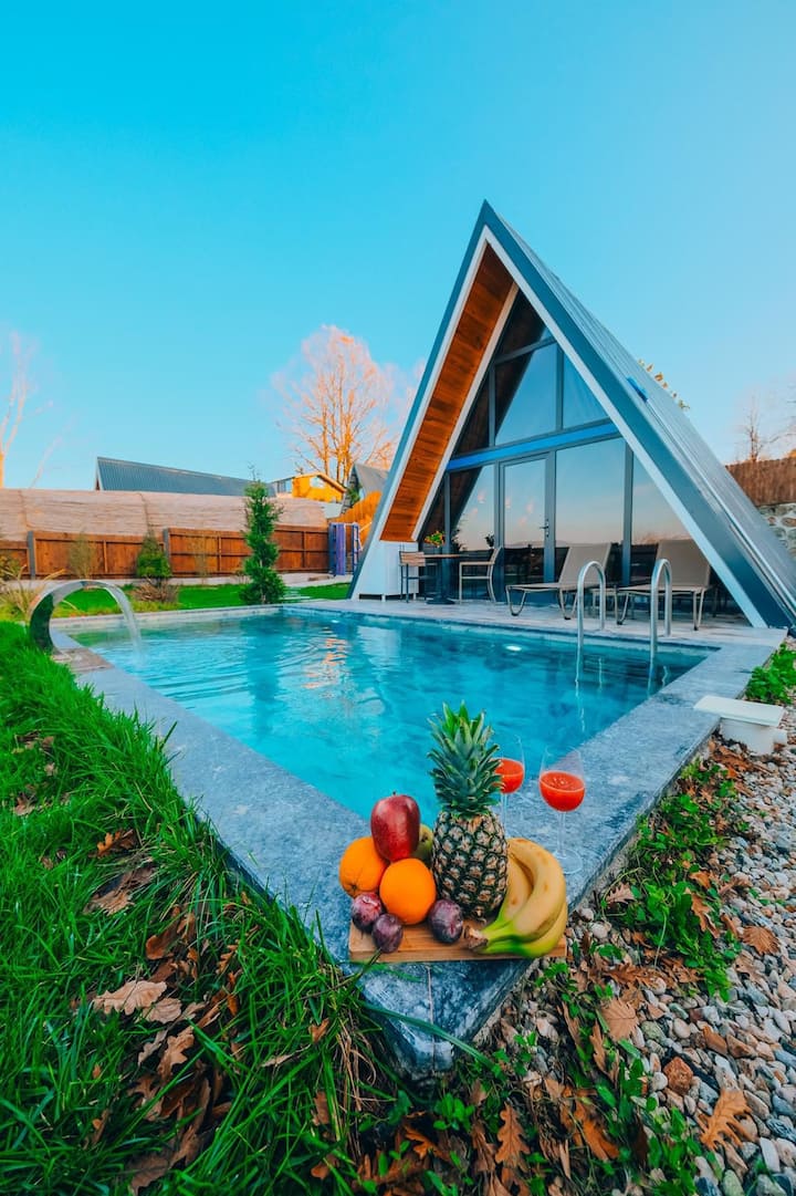 Sapanca Dağalti Suite Bungalov Blue Isıtmalı Havuz - Karasu