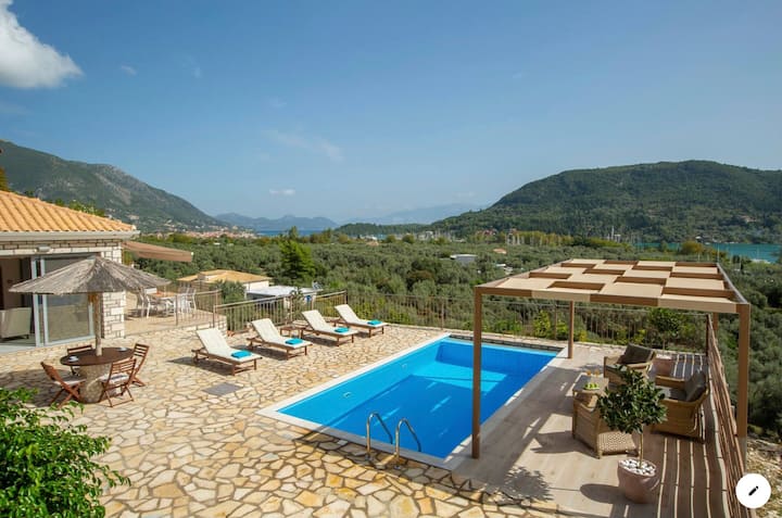 Villa Neora I,private Sp - Lefkada