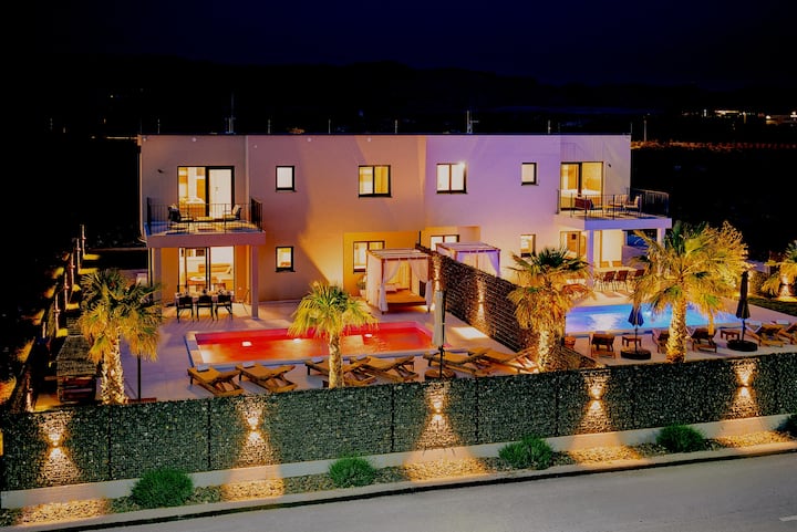 Brand New!
Villa Adriatic Bay1 With A Private Pool - Novalja