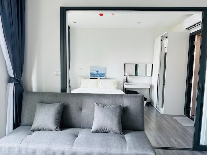 月租很便宜/ Near Bts 50m/ 免费加床 - Bangkok