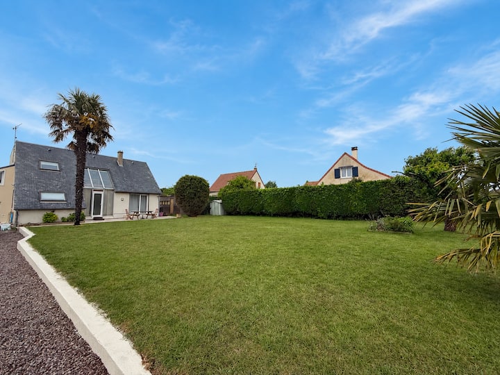 Maison 6 Pers Proche Plage Jardin, Calme, Parking - Lion-sur-Mer