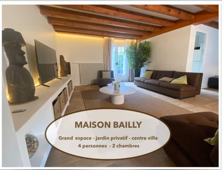 Maison Avec Jardin Centre Ville/médiathèque - Lac des Closiers