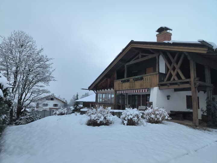 Großes Ferienhaus - 10 Pers. - Kamin & Bergblick - Reit im Winkl