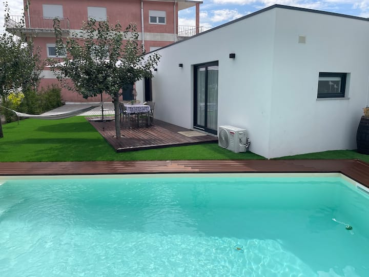 Casa Aqua Azul : Design Et Calme à Monte Cordova - Santo Tirso