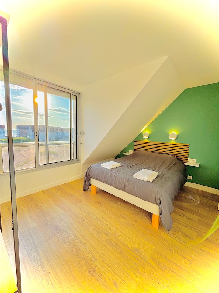 L'escapade Vue Mer 2p/4p - Hardelot - Parking - Hardelot-Plage