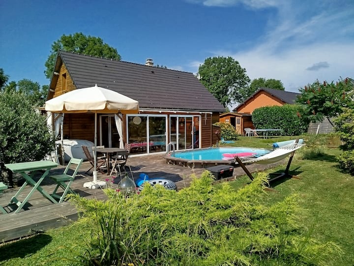 Chalet Gîte De Vacances Cantal - Mauriac