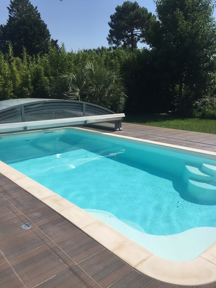 Villa Avec Piscine Et Babyfoot Sur Le Bassin - Lège-Cap-Ferret