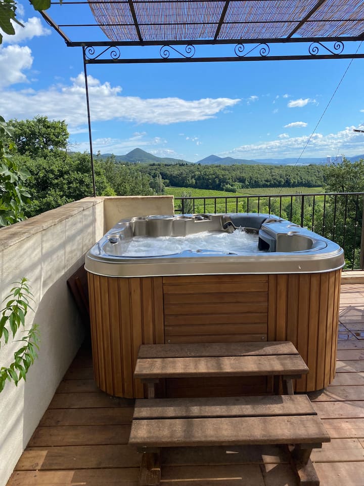 Gîte Le Mas Du Rochet Spa Privé & Vue Panoramique - Mirmande