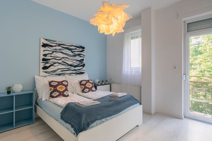 Center, Style, 3ber, Best Location, A/c, Balcony - Budapest