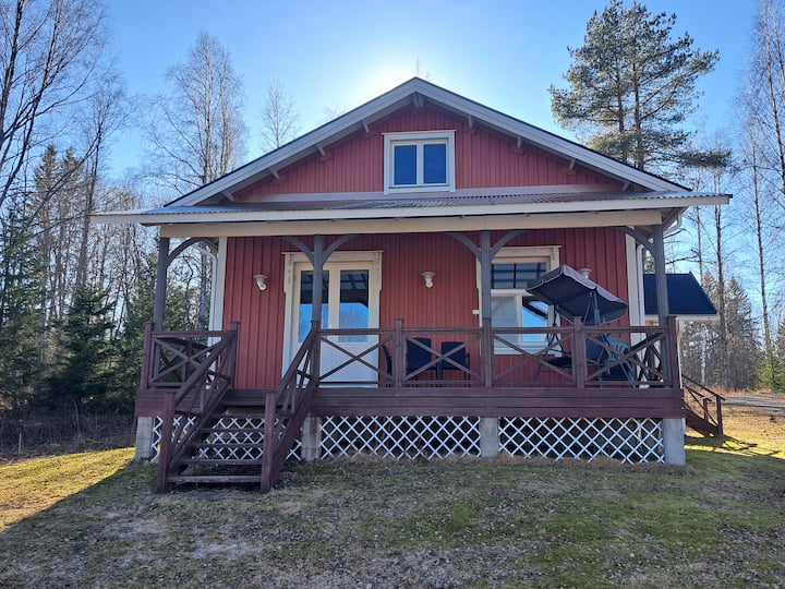 Atmospheric Log Cabin - Kiuruvesi