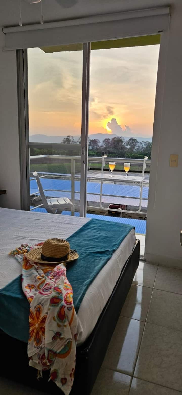Apartamento En Isla Blanca-cafe Y Atardecer - Quimbaya