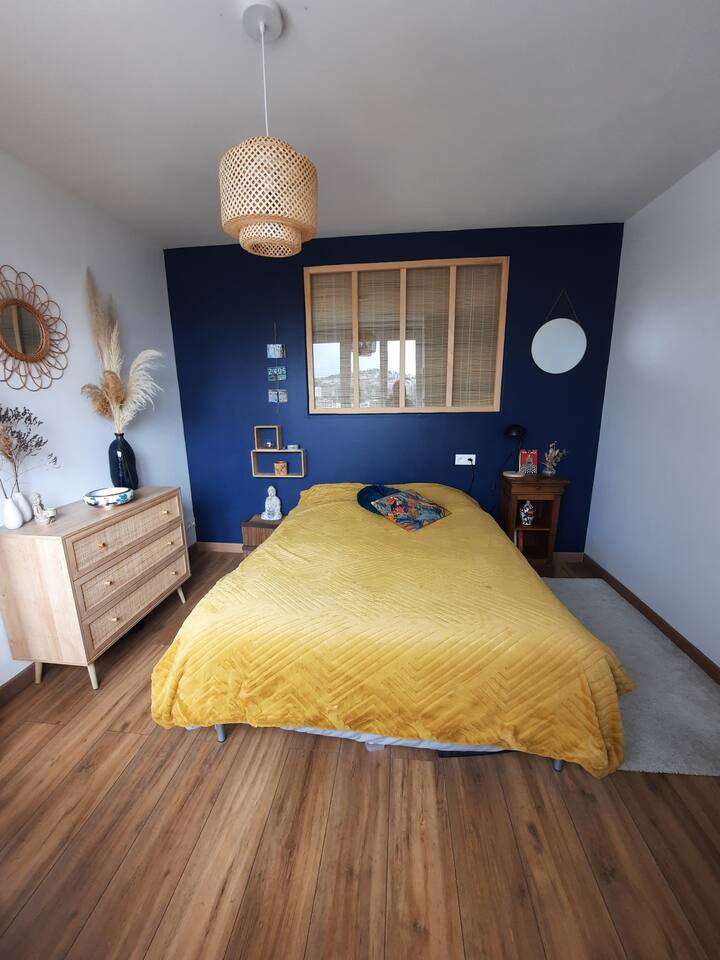 Chambre Dans Lumineux Appartement - Saint-Étienne