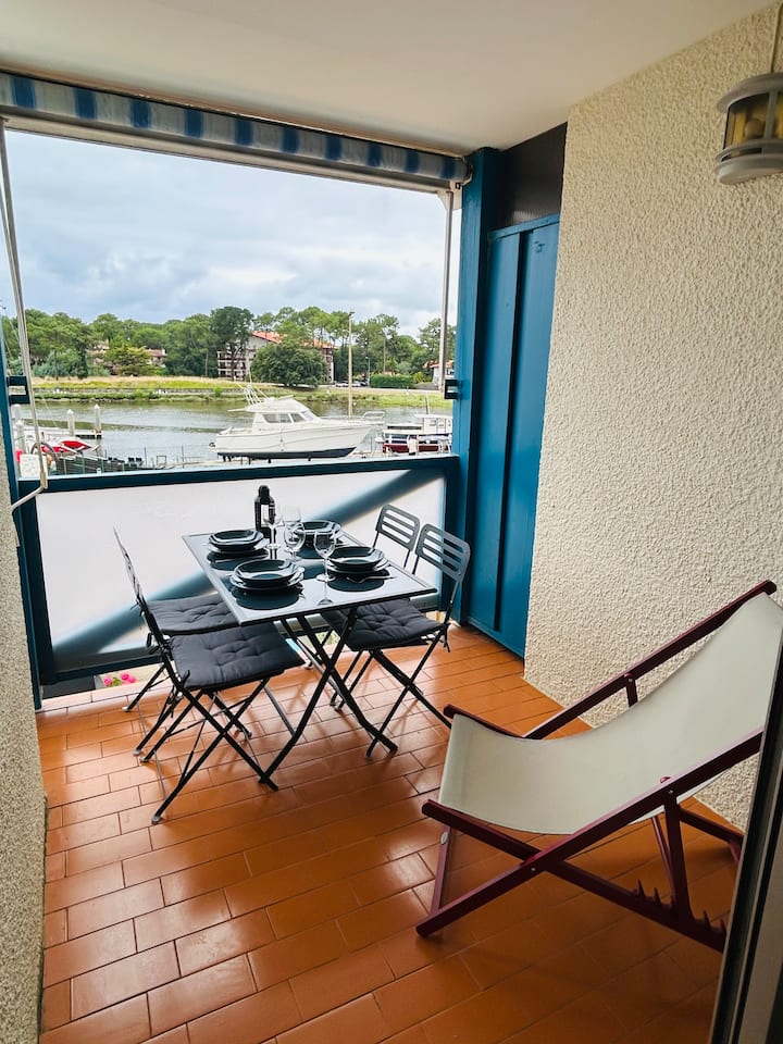 T2 Face Au Port De Capbreton | Parking Privé - Capbreton