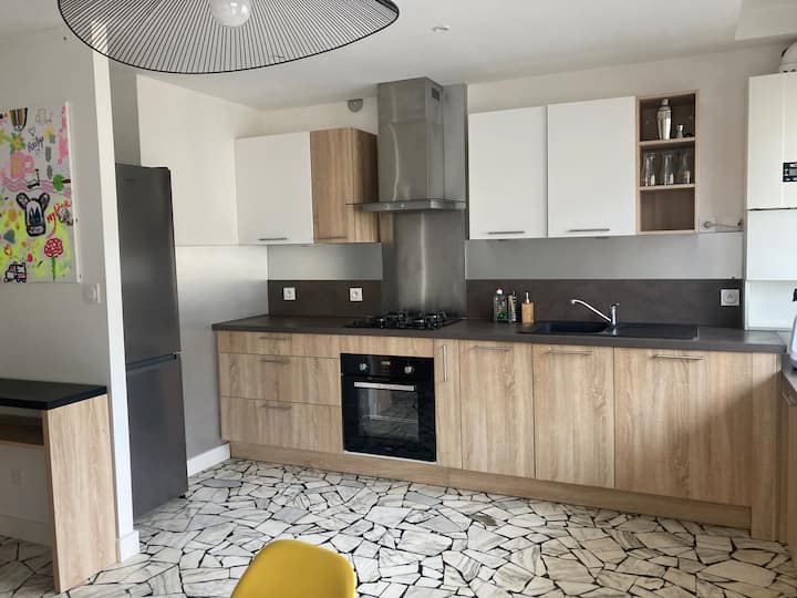 Appartement T2 Tout éQuipé Avec Double Balcon - Rodez