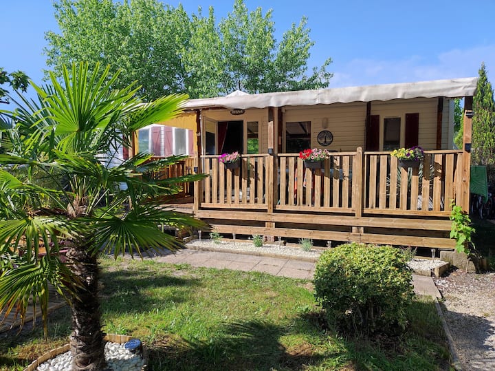Mobile-home Climatisé 
Tout Confort - Biscarrosse