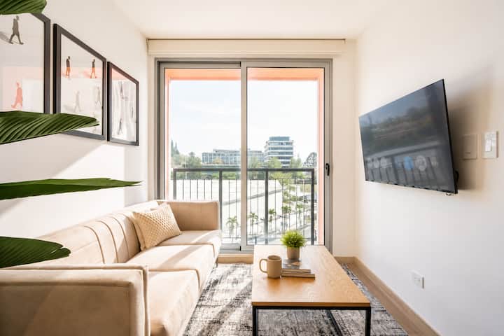 Stylish 2 Bedroom Apartment With Gym & Terrace - Guatemala