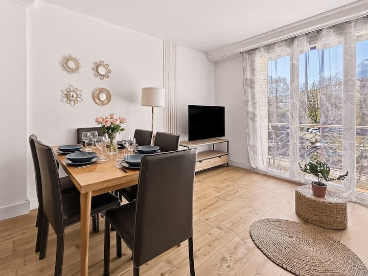 Appart Confortable 4 Chambres, Balcon Et Ascenseur - Chamrousse