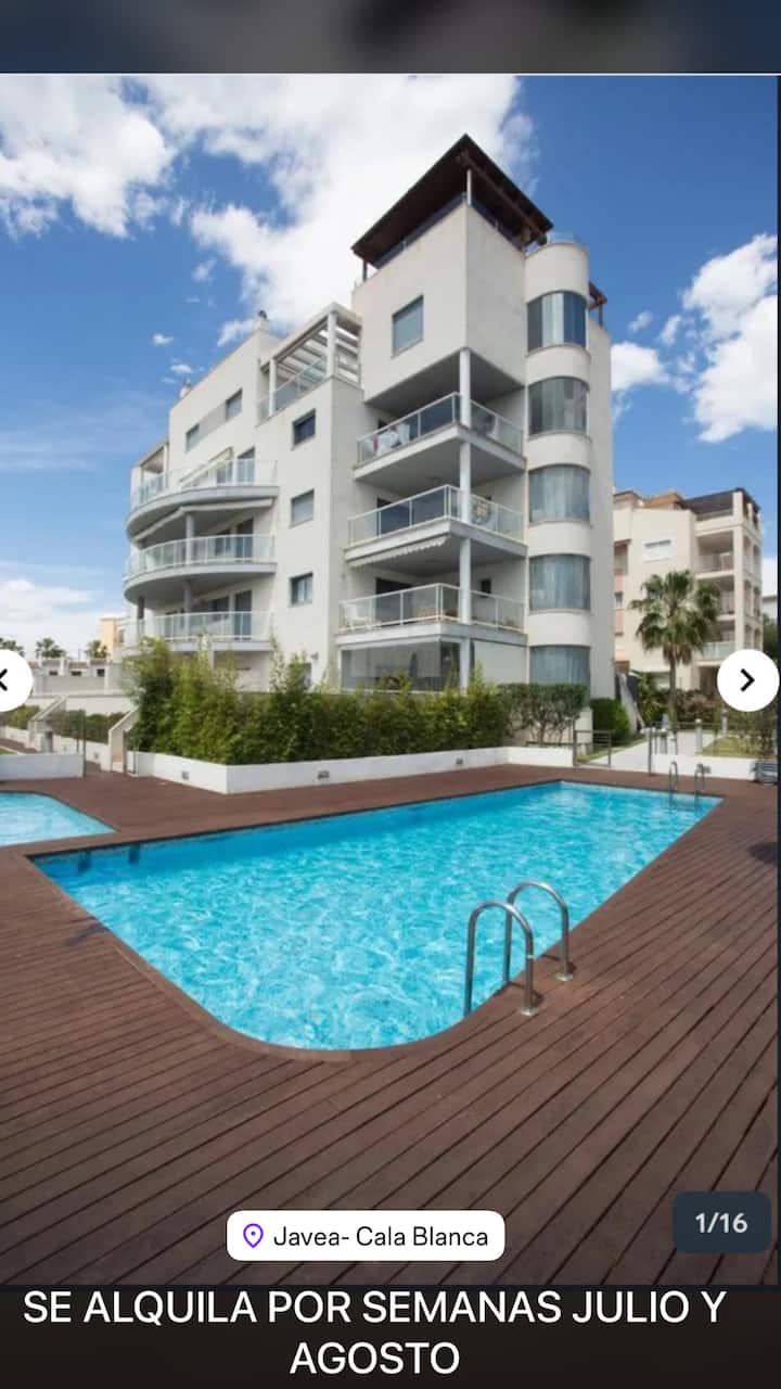 Espectacular Apartamento En Cala Blanca - Xàbia