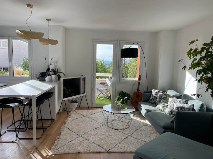 Bel Appart Proche Paris, 3 Chambres, Balcon & Parc - Châtillon