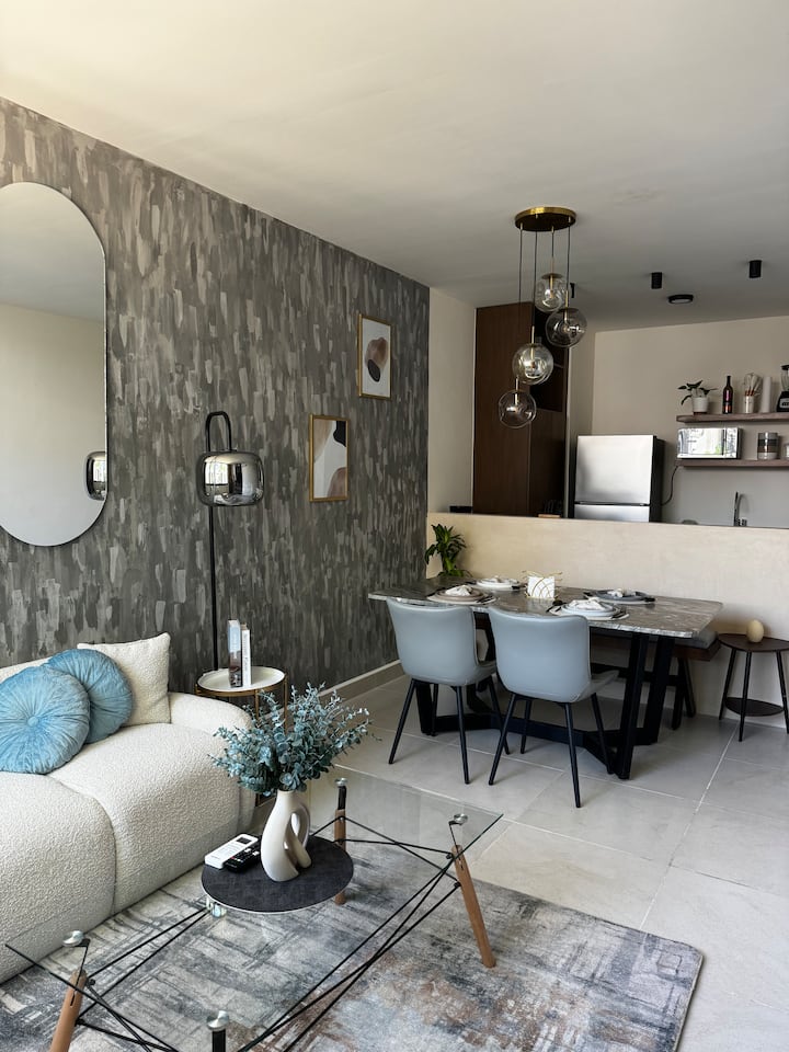 Departamento Moderno De Diseñador - Mérida