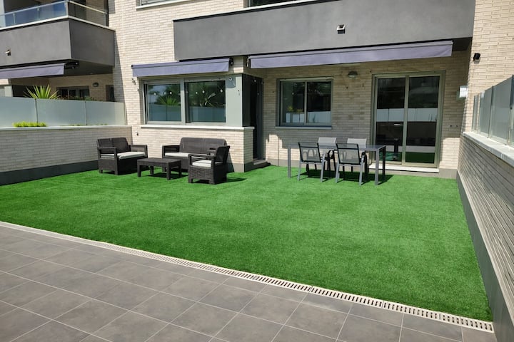 Planta Baja Para Vacaciones Y Teletrabajo - Torredembarra