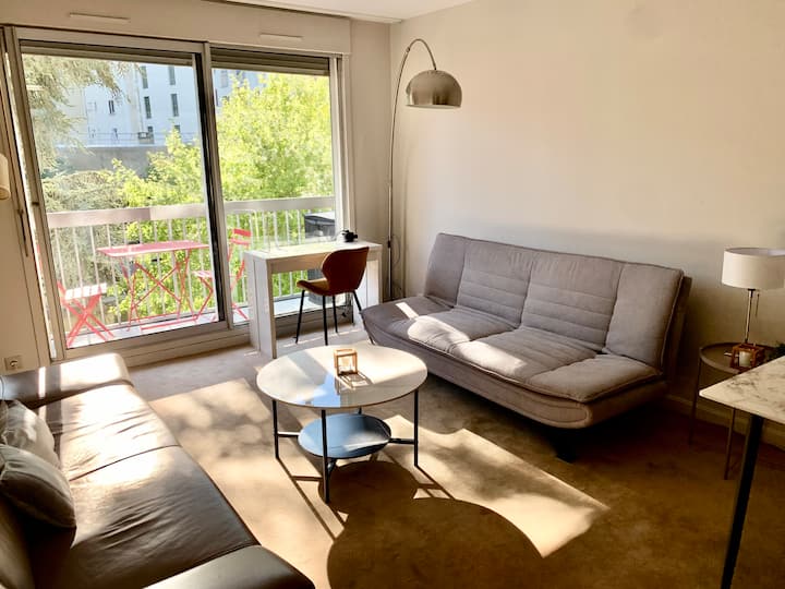 Appartement Paris15 Calme Sur Jardin 50 M2 Parking - Paris