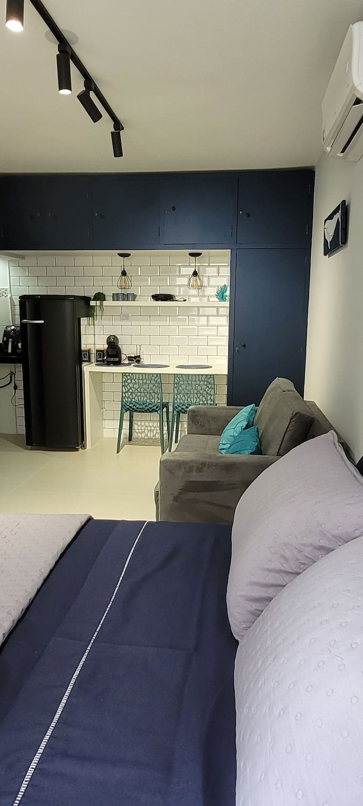 Seu Cantinho Em Frente A Praia/wi-fi / Ar Cond. - Santos