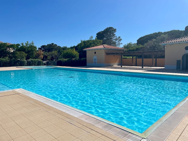 T2 Fréjus Au Calme Vue Lac Parking Piscine Wifi - Fréjus
