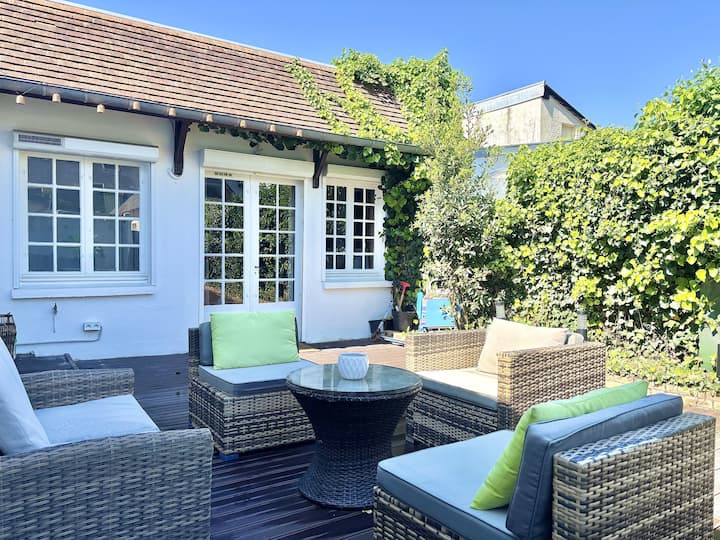 Le Patio · Maisonnette, Terrasse & Jacuzzi - Deauville