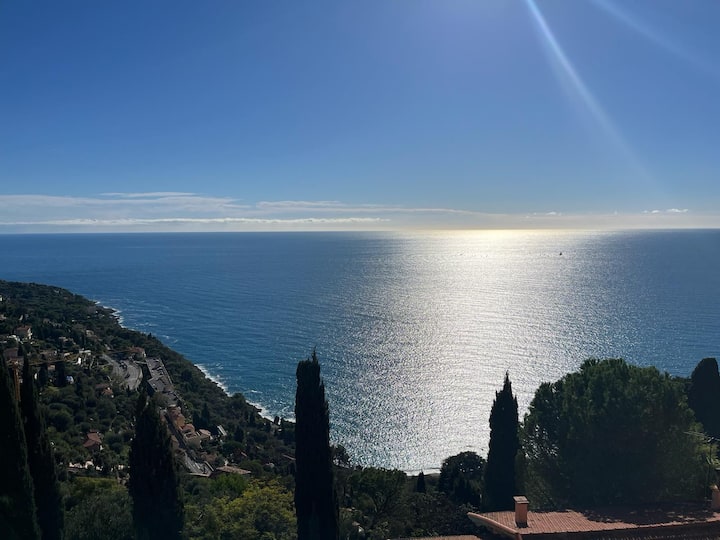 Maison Vue Mer Village Médiéval - Roquebrune-Cap-Martin