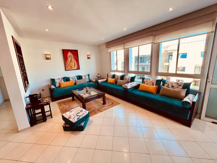 Spacious 3br Rabat - Near Tram & Arribat Mall - Rabat