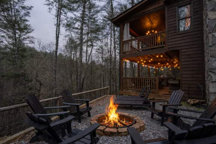 Ellijay Luxury Cabin | Hot Tub | Near Wineries - Ellijay