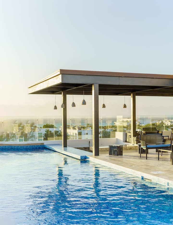 Luxury & Cozy, Ph Private Jacuzzi Top Location - Riviera Maya