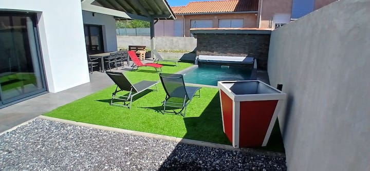 Location Maison Avec Piscine - Labenne