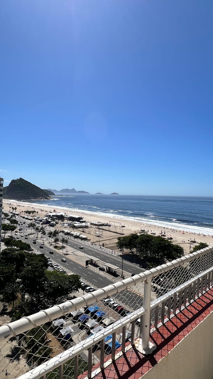 Frente Ao Mar, Cobertura 2 Qtos, Ideal P/ Famílias - Copacabana