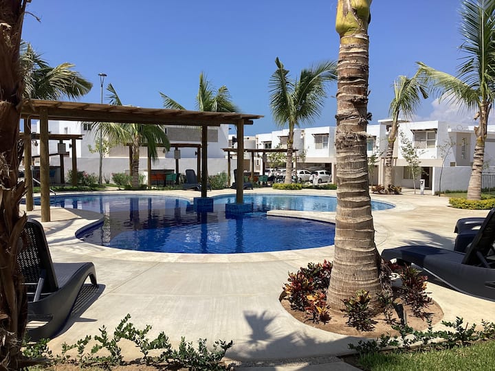 Casa Frente Al áRea Común Almarena Residencial - Mazatlán