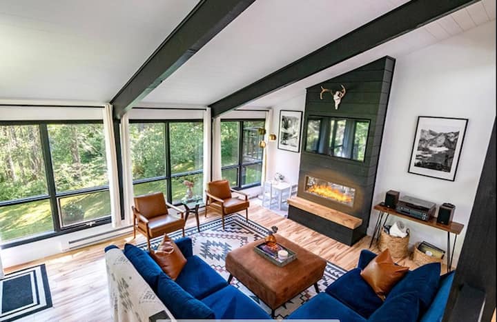 House In Lp *Hot Tub-fire Pit-ping Pong-swing Set - Tabletop Mountain, Keene Valley