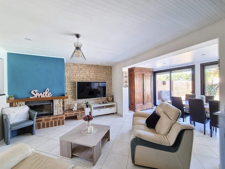 Villa Spacieuse Avec Piscine & Soleil Proche Mer - Argelès-sur-Mer