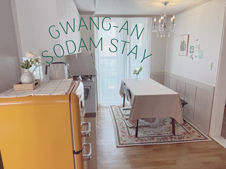 방3화장실2/광안리/바다도보2분/특가할인중 - Busan