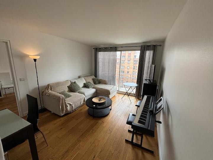 Appartement Cozy Et Lumineux Parc De La Villette - Paris